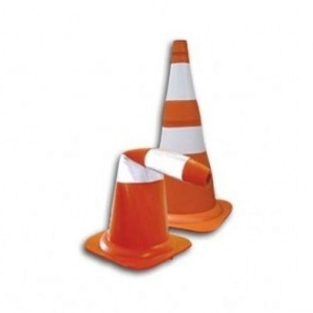 Cone Flexível - 75 cm - Zé do Plástico